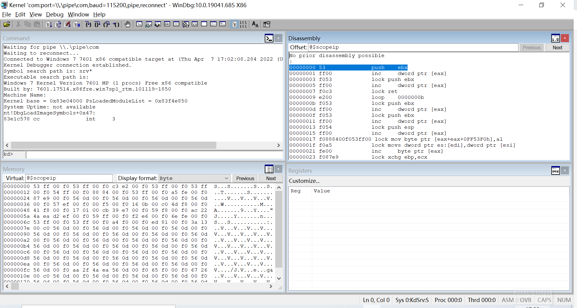 WinDbg搭建双机调试环境（Windows 7+Windows 10）_windbg双机调试-CSDN博客