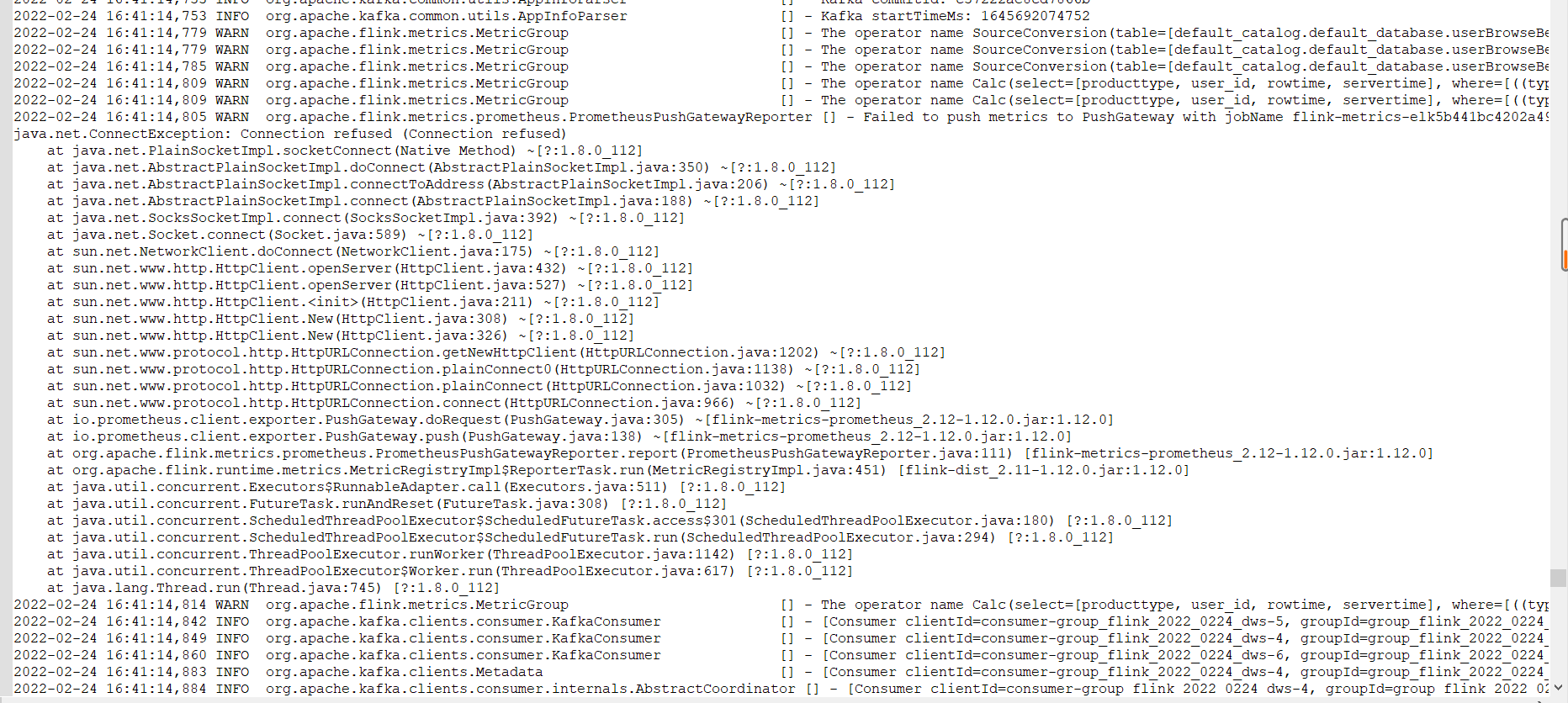 【Flink】Flink Failed to push metrics to PushGateway Connect refuse-CSDN博客
