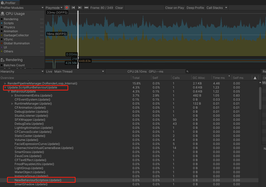 使用Profiler.BeginSample()定位函数消耗-CSDN博客