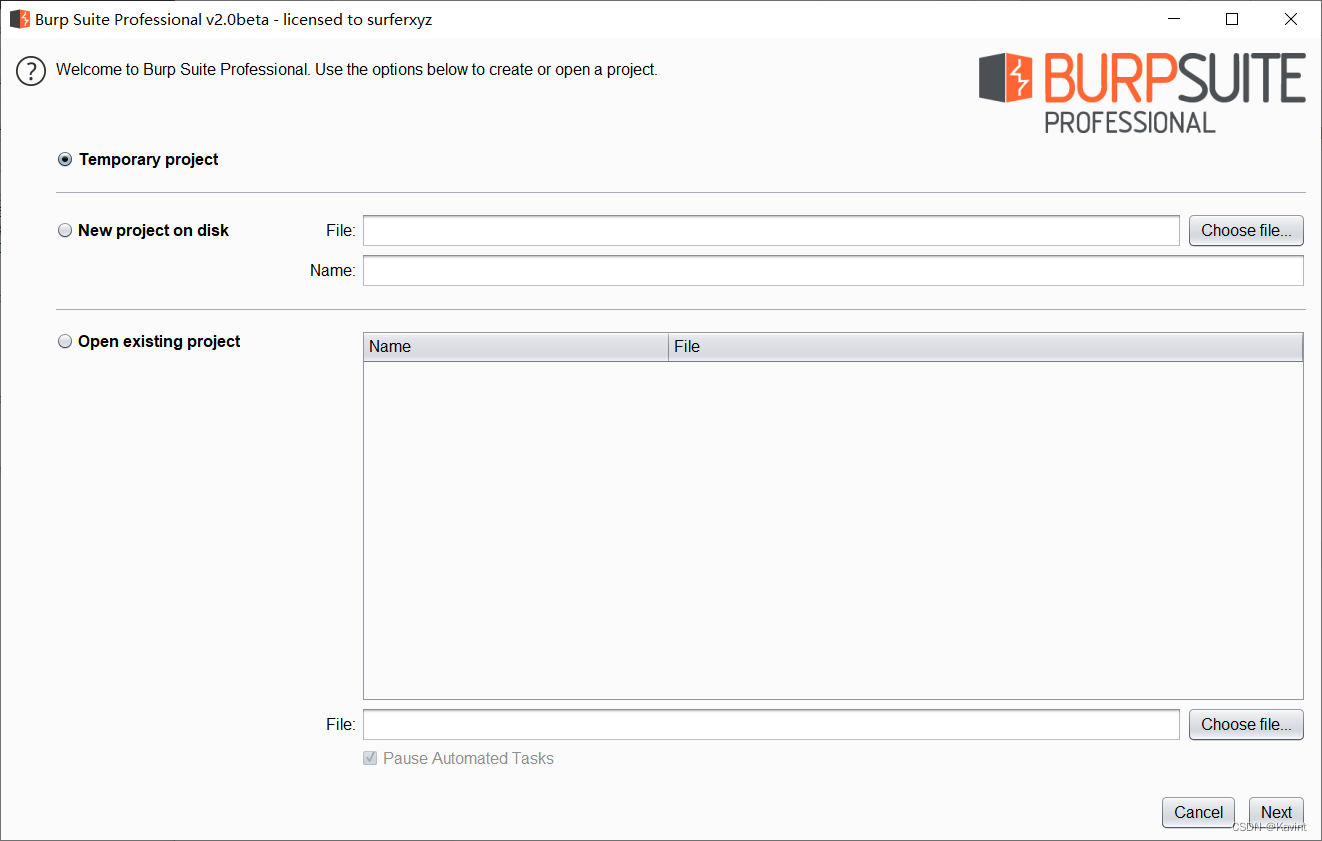 Burpsuite安装以及基本使用方式分享burpsuite压缩包 Csdn博客