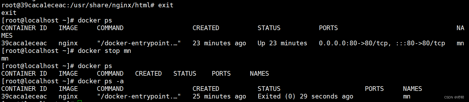 【微服务】Docker的基本操作_dockerhub arm nignx-CSDN博客