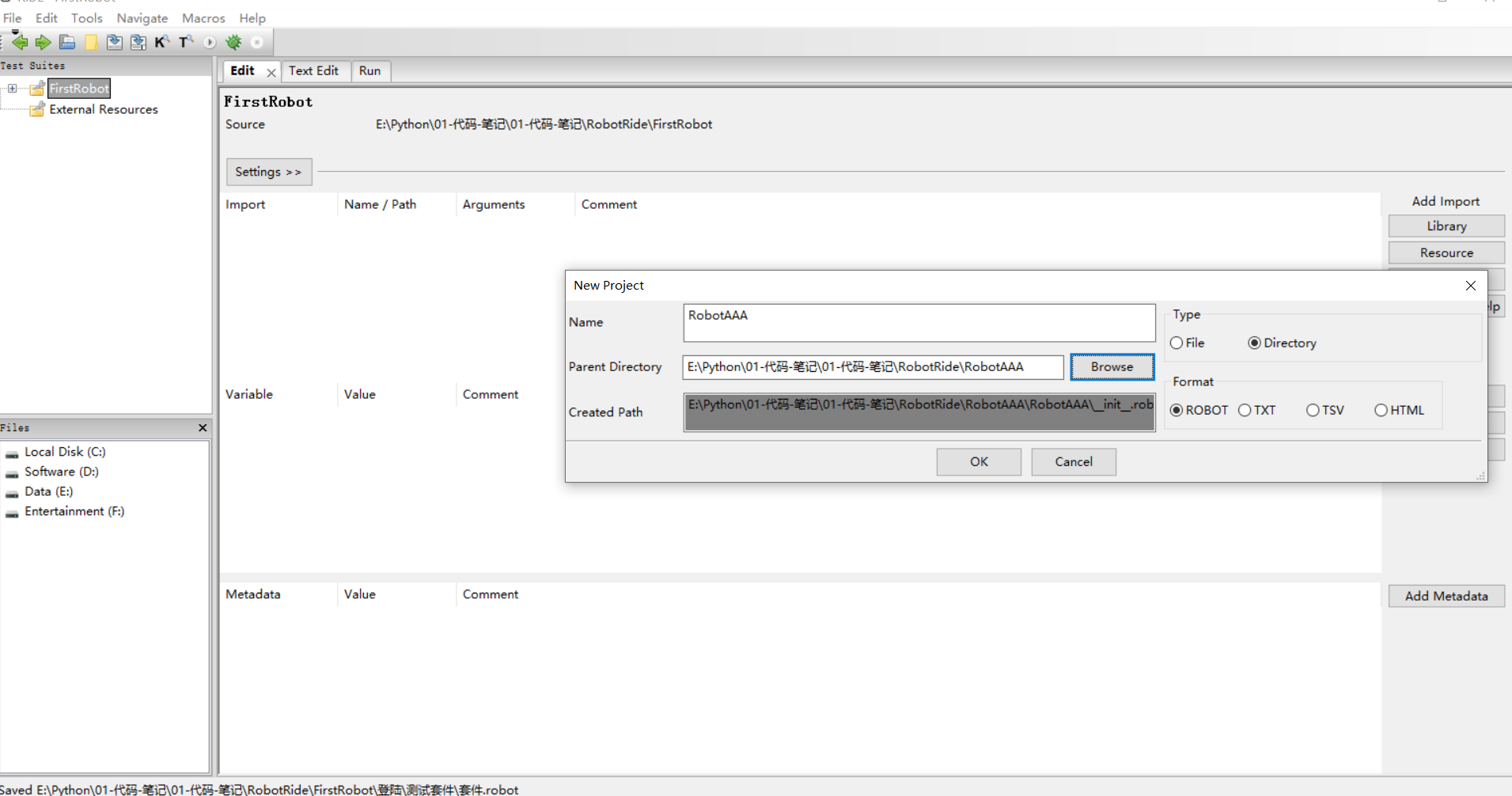 Robotframework自学一：自动化测试Robotframework安装与第一个用例_robot framework跑第一条用例-CSDN博客