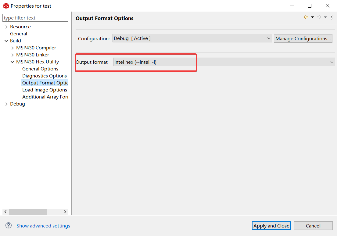 如何利用CCS生成MSP430 的.hex文件用于proteus仿真_ccs生成hex文件-CSDN博客