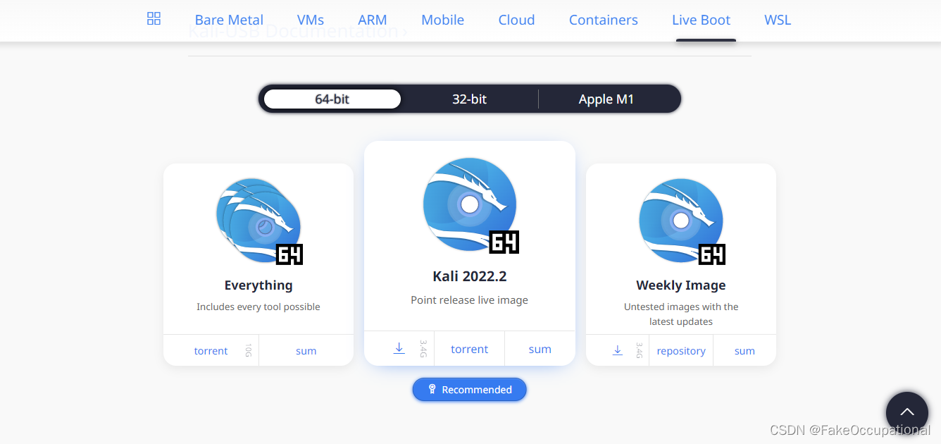 kail安装与踩坑记录_您的一些硬件需要非自由固件文件才能运转-CSDN博客