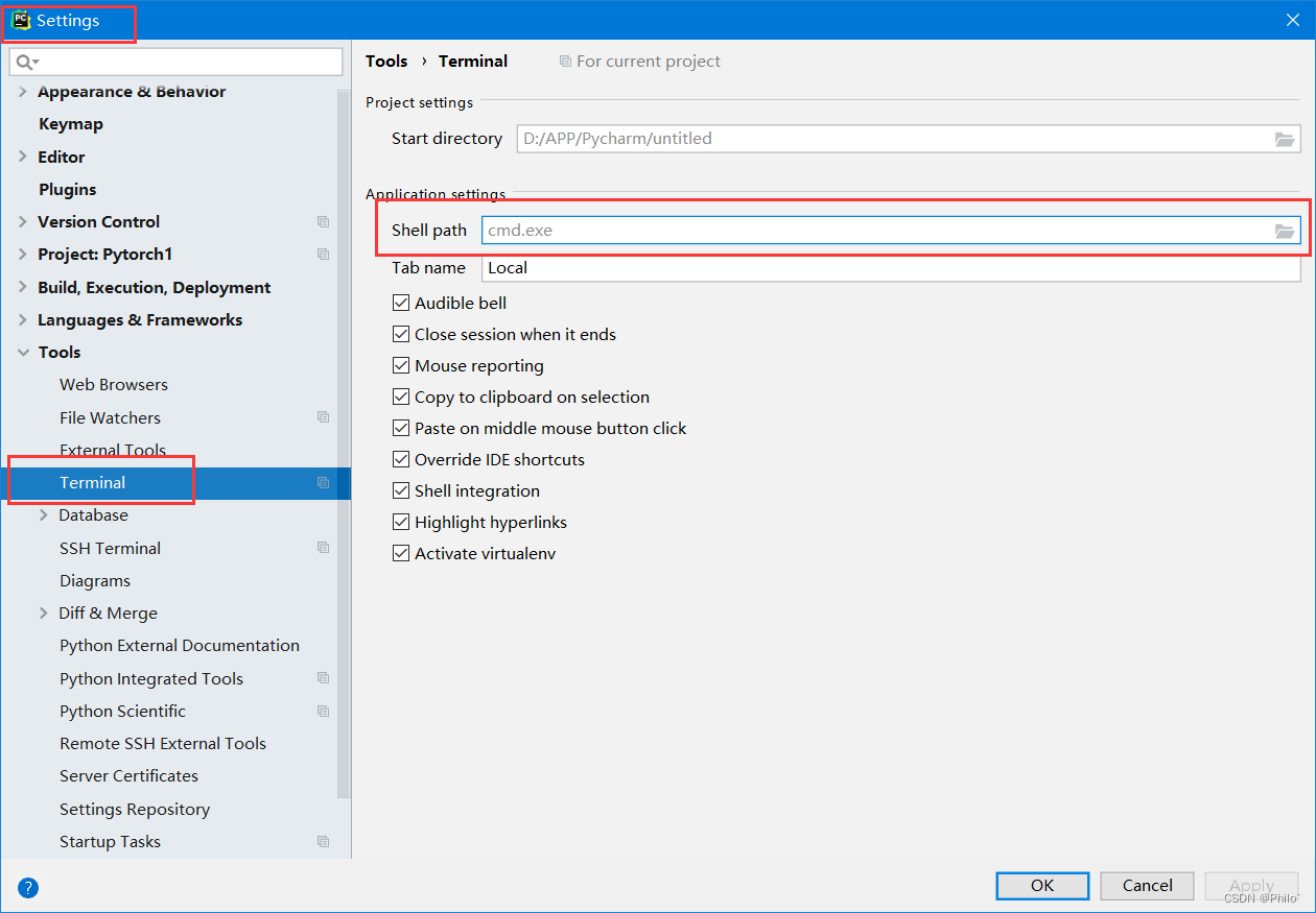Pycharm中使用Terminal激活conda服务（终极方法，铁定可以）_window pycharm命令行如何激活终端环境-CSDN博客
