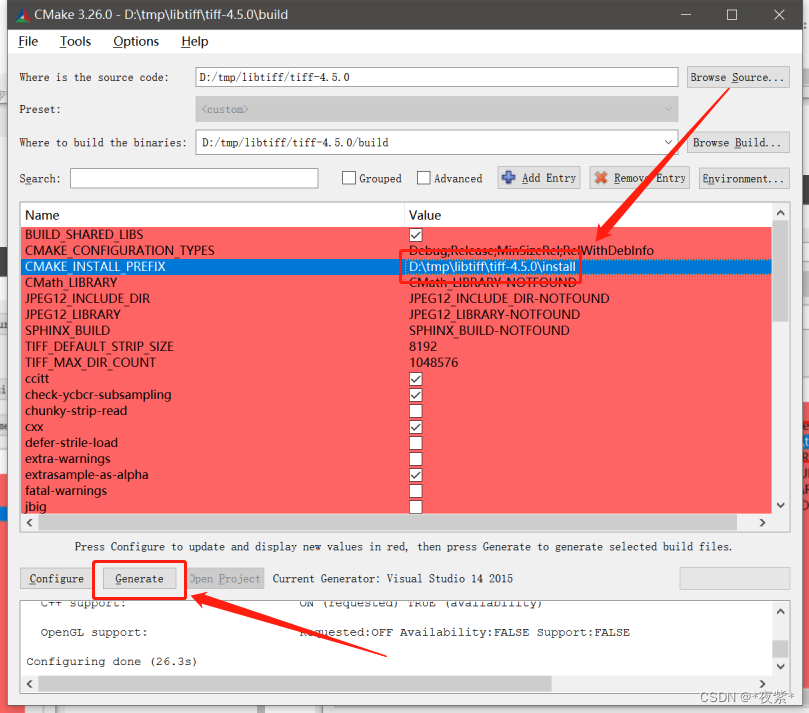 windows下使用cmake+vs2015编译libtiff4.5.0_windows编译libtiff库-CSDN博客