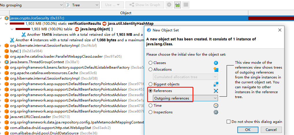 记录一将内存中大量JceSecurity实例导致OOM问题排查_javax.crypt.jcesecruity内存泄露-CSDN博客