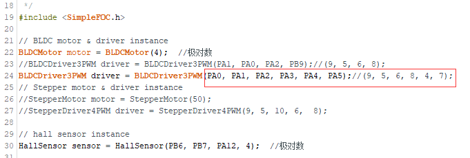 SimpleFOC（九）—— 霍尔电机控制_platform.io使用simplefoc库测试直流电机真实速度-CSDN博客