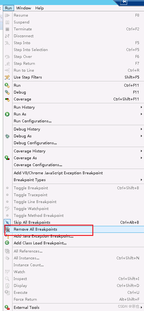 eclipse打断点测试报错_eclipse报错断点-CSDN博客