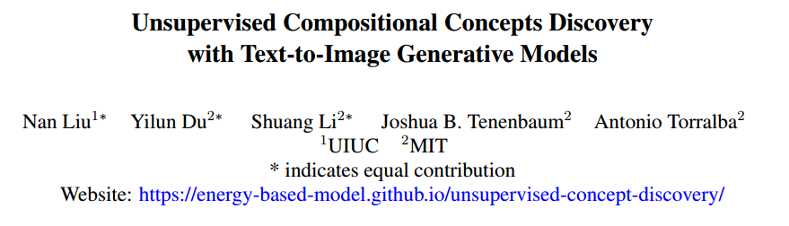 036_SS_Unsupervised Compositional Concepts Discovery with Text-to-Image Generative Models-CSDN博客