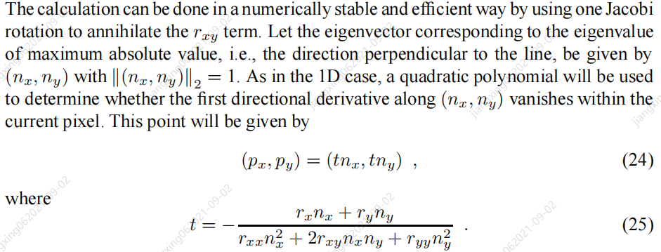Steger算法（Line_Gauss）-光条中心线提取（基于Hessian矩阵）-CSDN博客