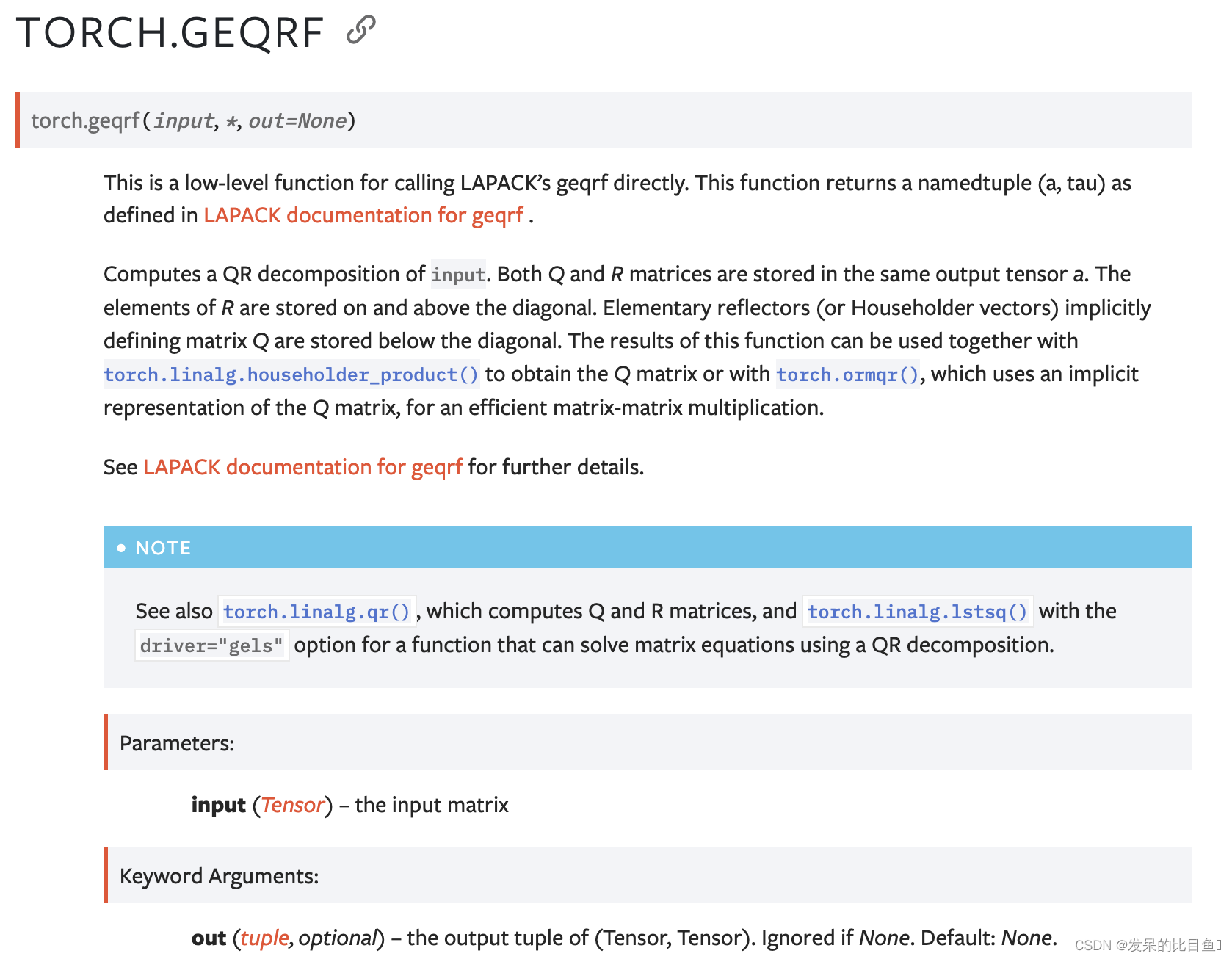 小白学Pytorch系列--Torch API (10)_小白学pytorch 系列--torch api-CSDN博客