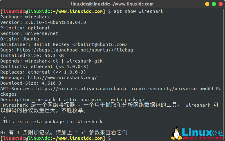 在Ubuntu 18.04 Linux上安装和使用Wireshark_wireshark ubuntu-CSDN博客