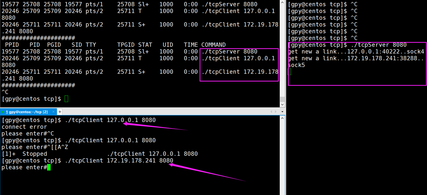socket实现tcp通信_1) 在 socket socketsocketsocket 中使用 tcptcptcp协议 。 2-CSDN博客