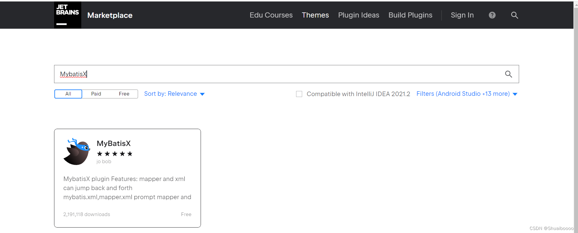 MybatisX插件_mybatisx插件下载-CSDN博客