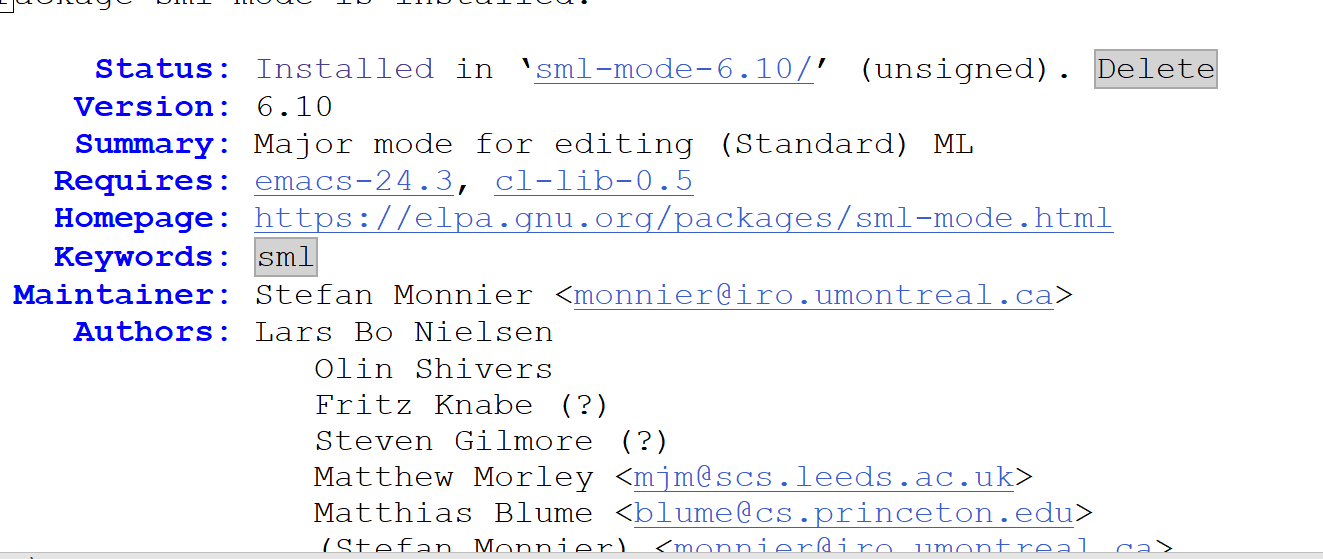 Windows10 Emacs-SML开发环境搭建_sml-mode 安装-CSDN博客