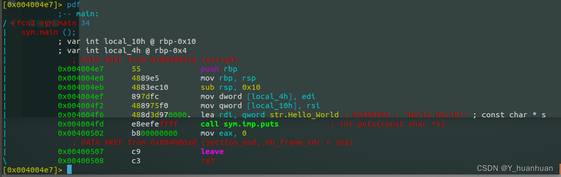 r2的安装与使用_radare2安装-CSDN博客