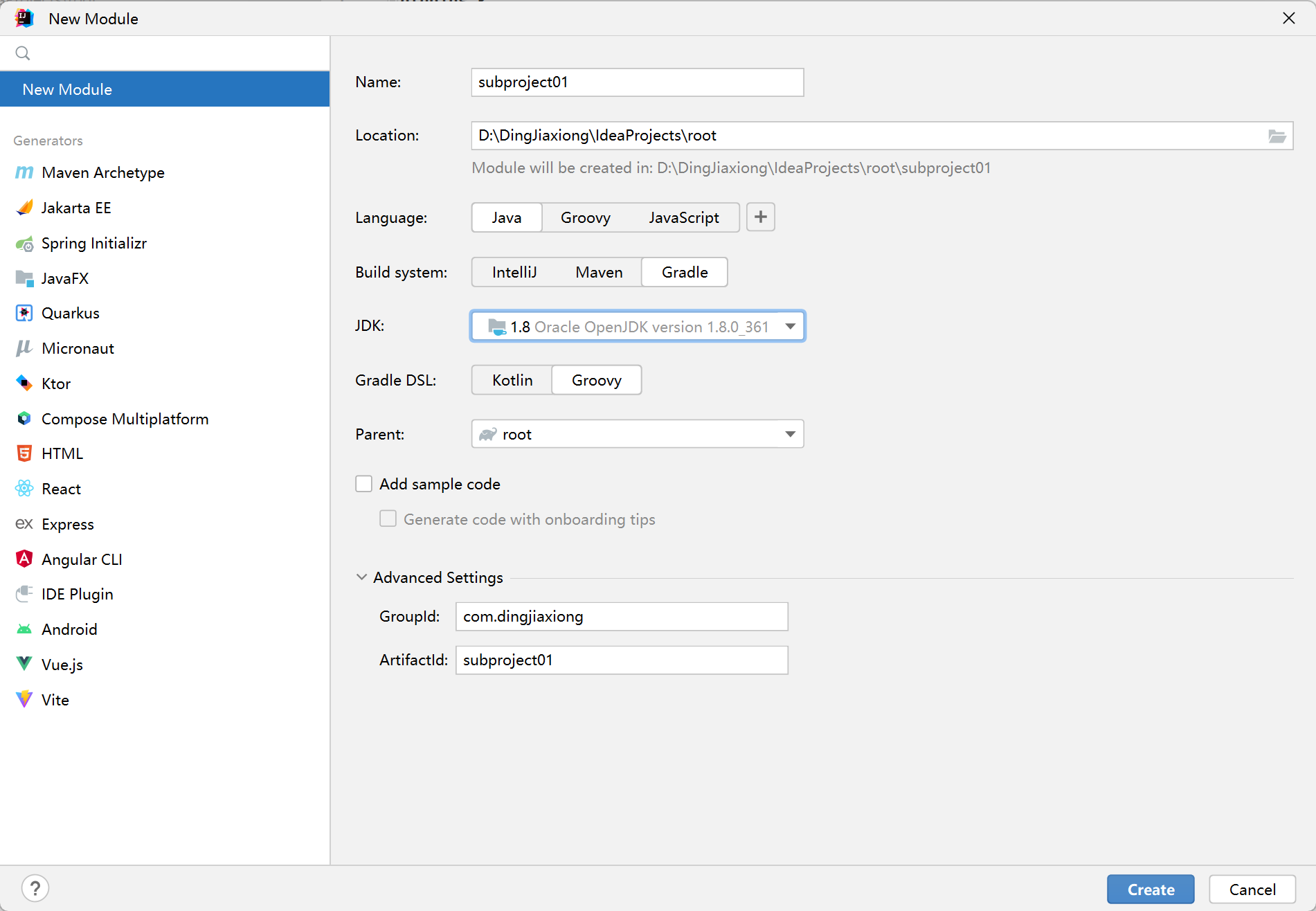 【Gradle：新一代构建工具】学习笔记 3 Gradle进阶说明 3.2 Gradle中的settings.gradle文件说明 ...