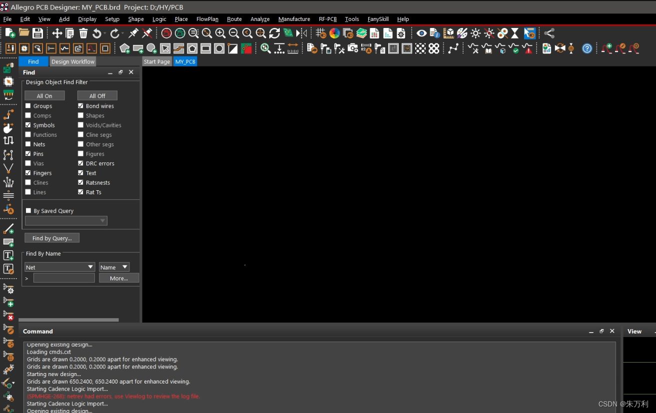 Cadence Allegro 174学习记录开始08 Orcad原理图和allegro Pcb进行网表同步和错误解析orcad和allegro怎么关联同步 Csdn博客