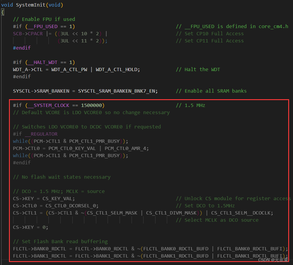 MSP432入门第一节之启动文件（以STM32对比）_msp和stm32-CSDN博客