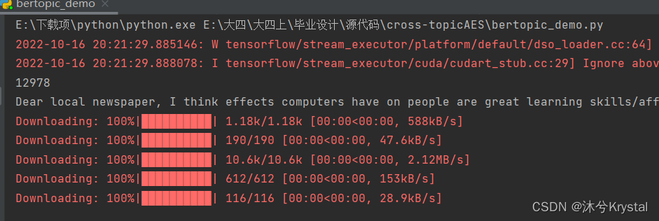 【实验】主题建模工具BERTopic的安装及使用过程中的报错解决方案_bertopic的方法用不了-CSDN博客