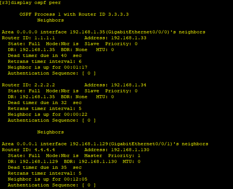 ospf实验_dis ip routing-table protocol ospf没反应-CSDN博客