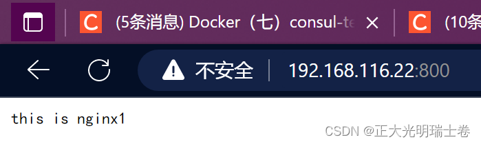 docker部署Consul-template服务发现_consul 模板_正大光明瑞士卷的博客-CSDN博客