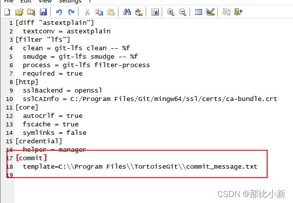 Tortoisegit设置提交模板 Git小乌龟commit Msg Template Csdn博客