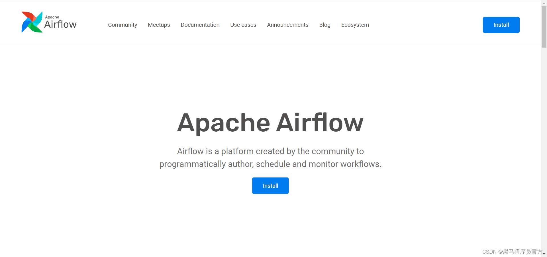 任务流调度工具AirFlow-CSDN博客