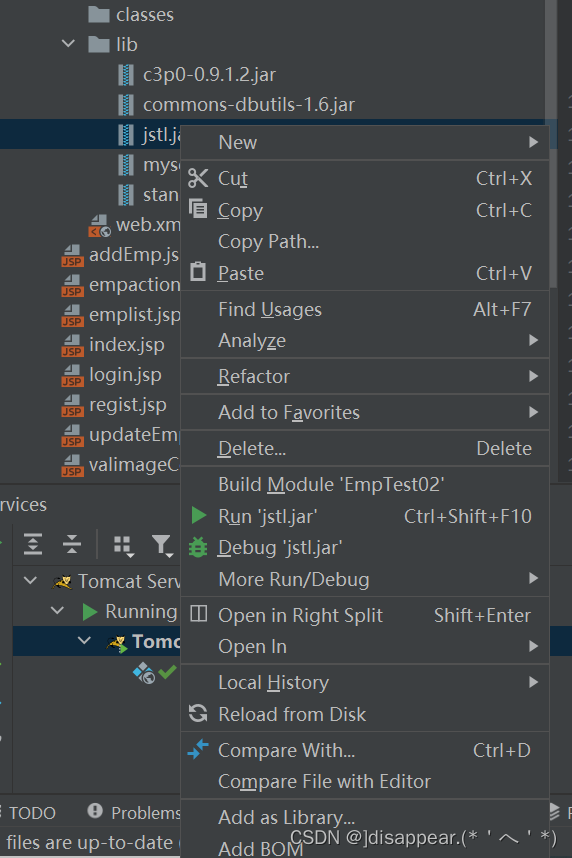 JSTL标签库的导入与使用_jstl包怎么导入-CSDN博客