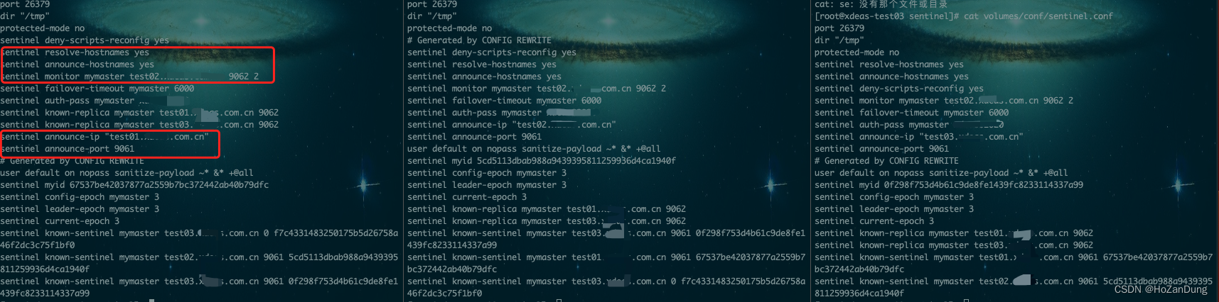 Docker Compose中间件集群系列 6 Redis 哨兵模式的原理简单介绍以及集群搭建sentinel Resolve Hostnames Yes Csdn博客