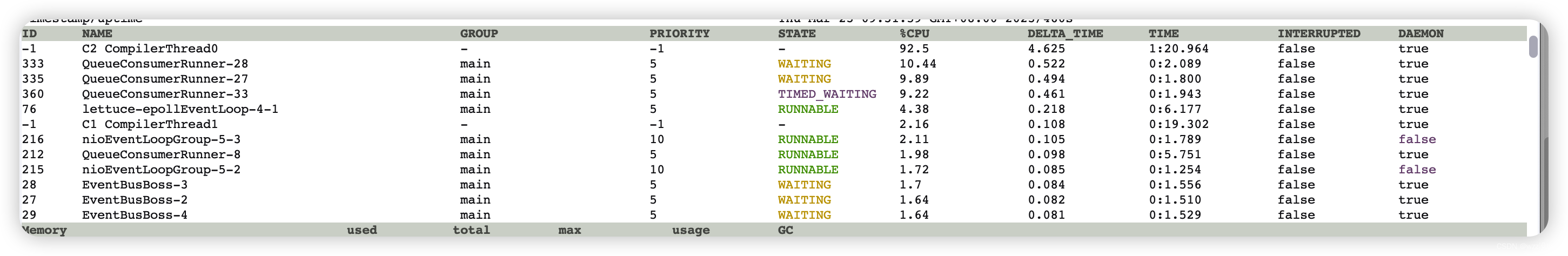 项目刚启动,cpu占用率高但是又执行缓慢的问题c2 Compilerthread Cpu占用过高 Csdn博客