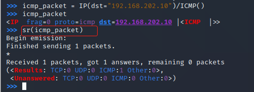 Scapy模块----基本操作、采用分层的形式来构造数据包、模块中的函数 send()和sendp()、fuzz()函数、sr()、sr1()和srp()、sniff、iface、count ...