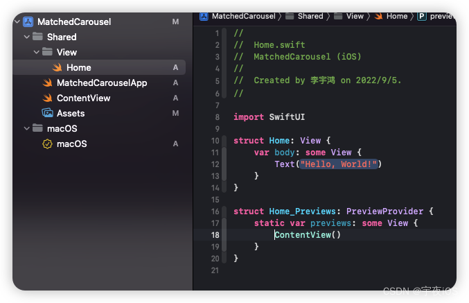 【swiftui模块】0024、swiftui创建一个时尚的3d轮播滑块swift 3d开发 Csdn博客