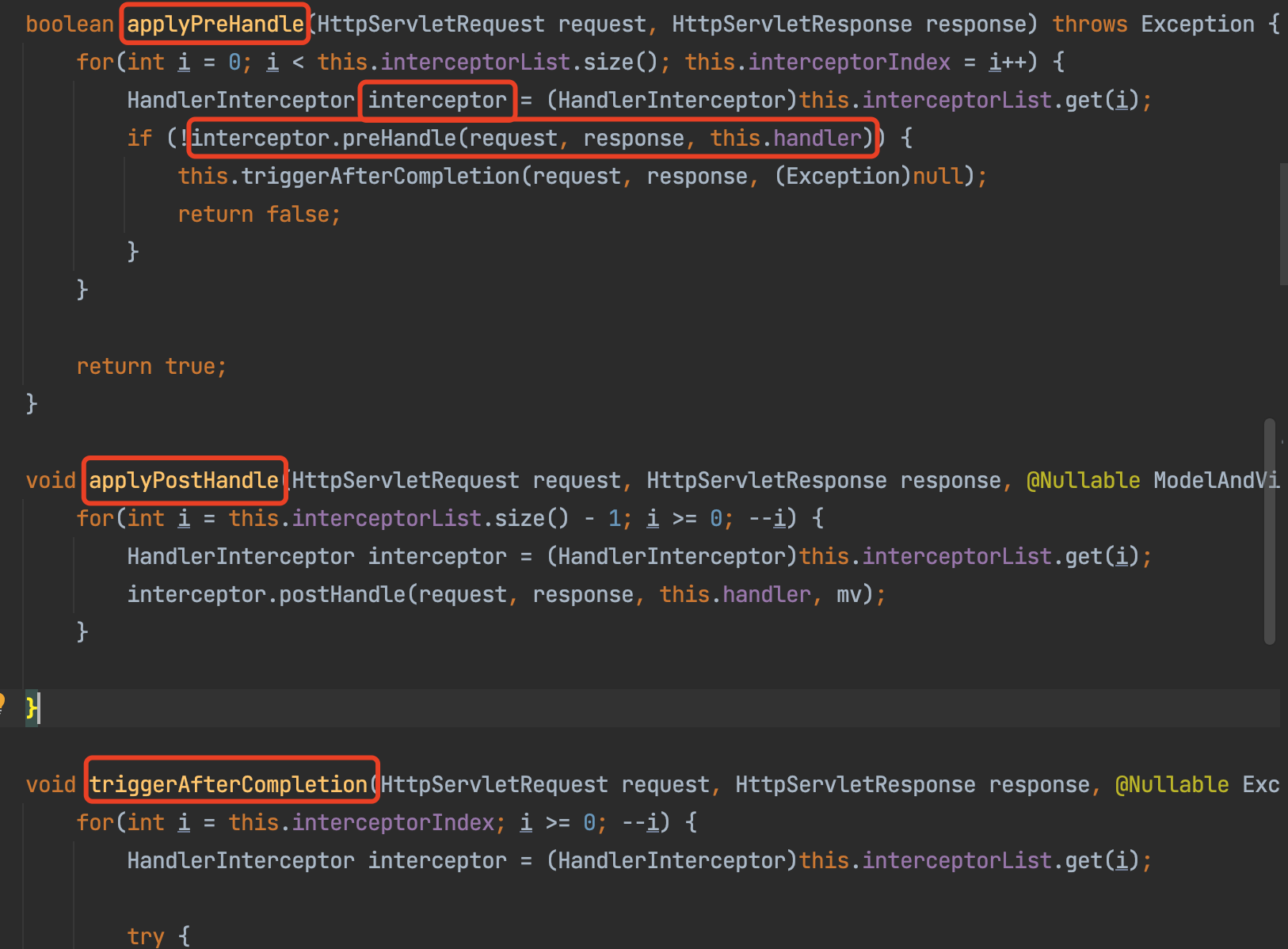 如何SpringMVC中注册拦截器？注册的多个拦截器执行的顺序是什么样的？结合SpringMVC源码，对拦截器进行分析_interceptorregistry-CSDN博客