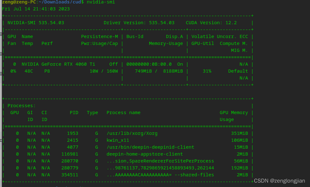 deepin20 RTX4060 安装cuda、显卡，及解决torch.cuda.is_available()一直返回False的玄学方法_deepin20 nvidia驱动-CSDN博客