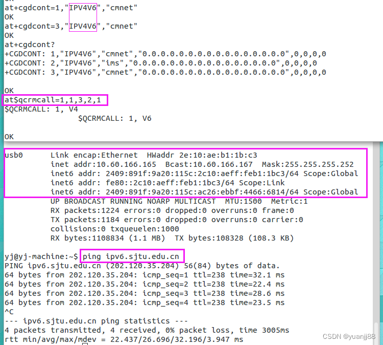 linux下调试域格CLM920 NC5等9x07平台模块 GobiNet拨号_ifconfig usb0 up-CSDN博客