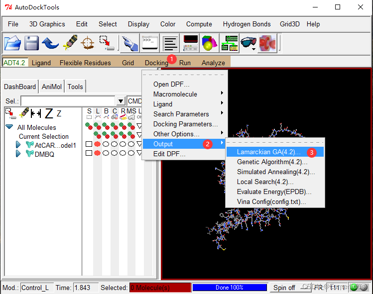 【实用教程】使用Autodock进行蛋白-小分子对接_sdf转化为pdb文件-CSDN博客