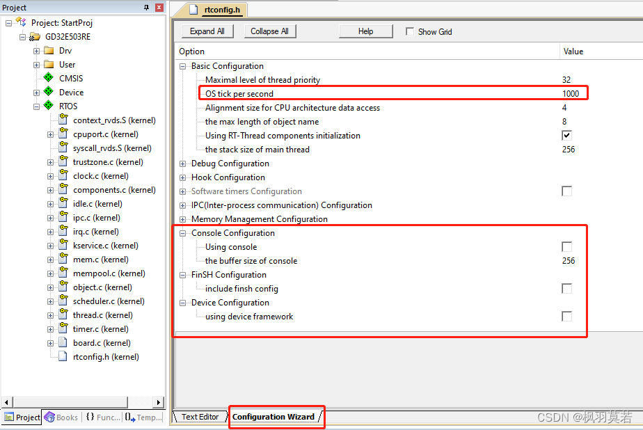 GD32E503的RT-Thread移植之工程创建_gd32移植rtthread-CSDN博客