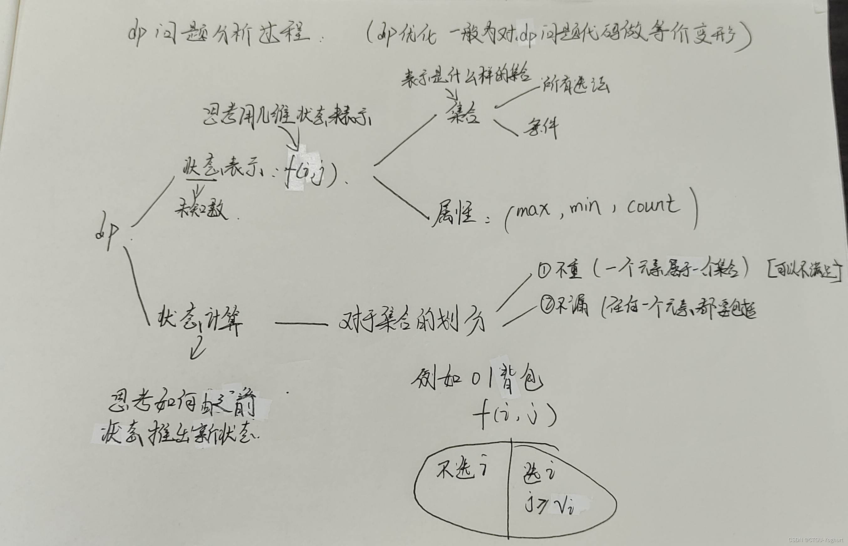 y dp分析模板-CSDN博客