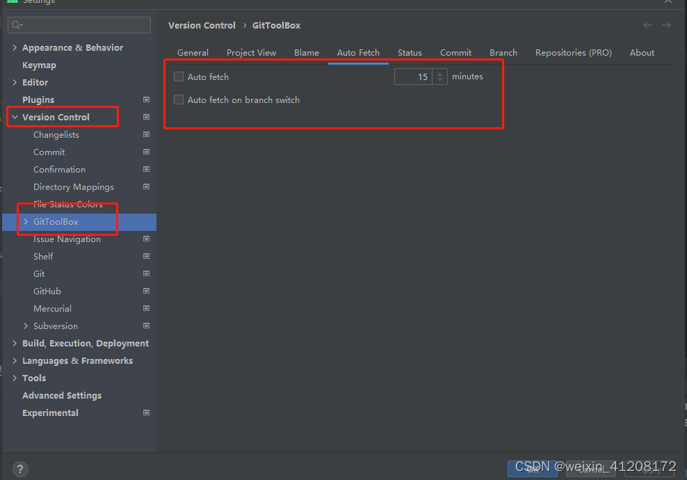 as如何取消gitToolBox的自动fetch功能-CSDN博客