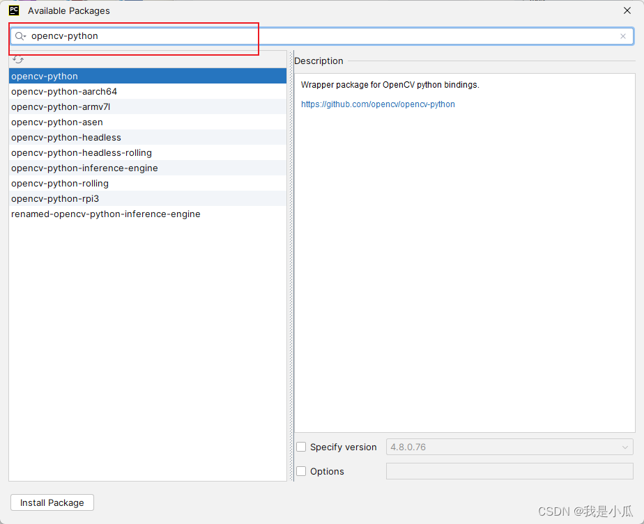 ModuleNotFoundError: No module named ‘cv2‘_modulenotfounderror: no ...