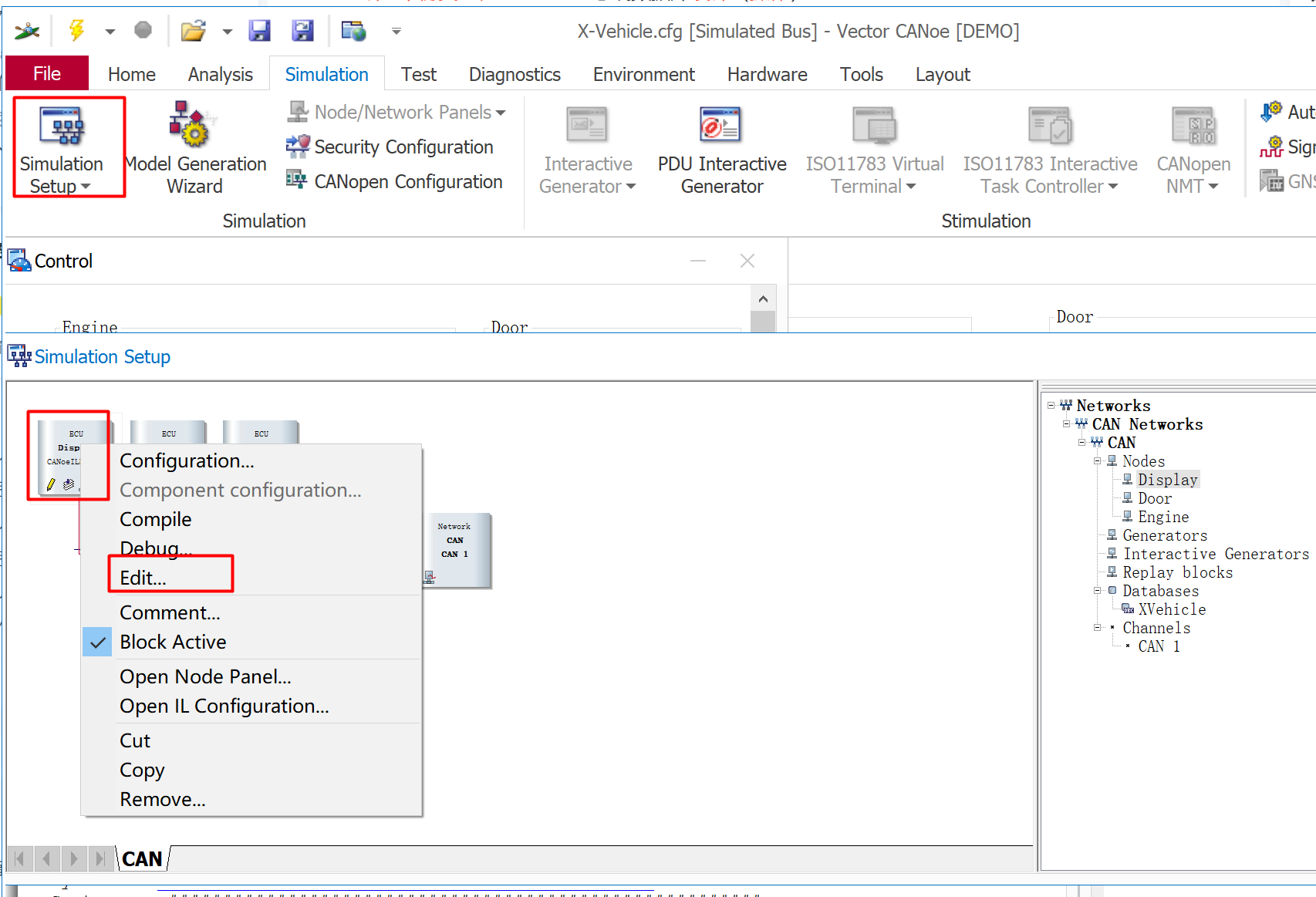 Canoe-No. 2 Simulation Engineering-XVEHICLE-3 CAPL programming (operation) - Programmer Sought