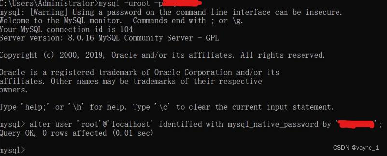 ER_NOT_SUPPORTED_AUTH_MODE: Client does not support authentication ...