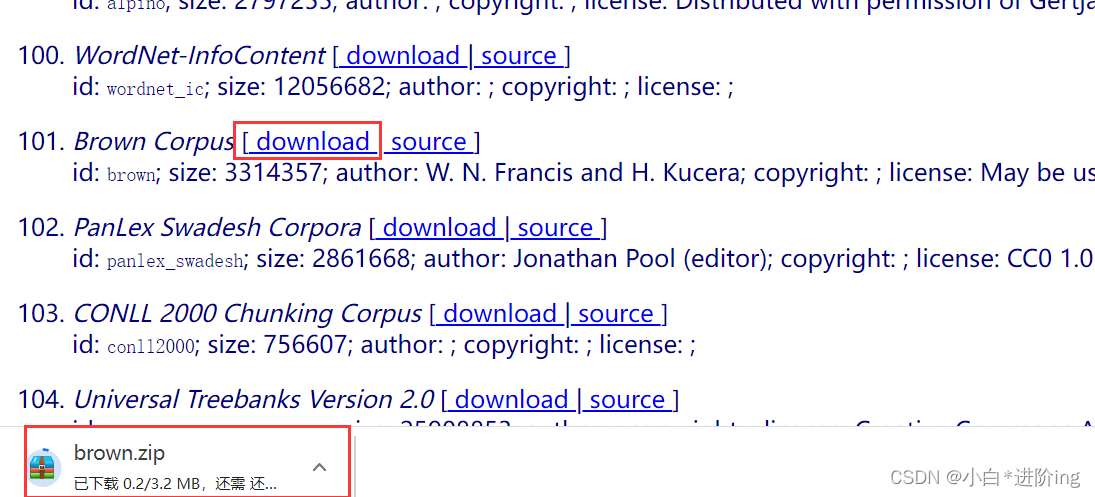 解决nltk download(‘brown’)连接尝试失败问题_nltk下载器无法连接-CSDN博客