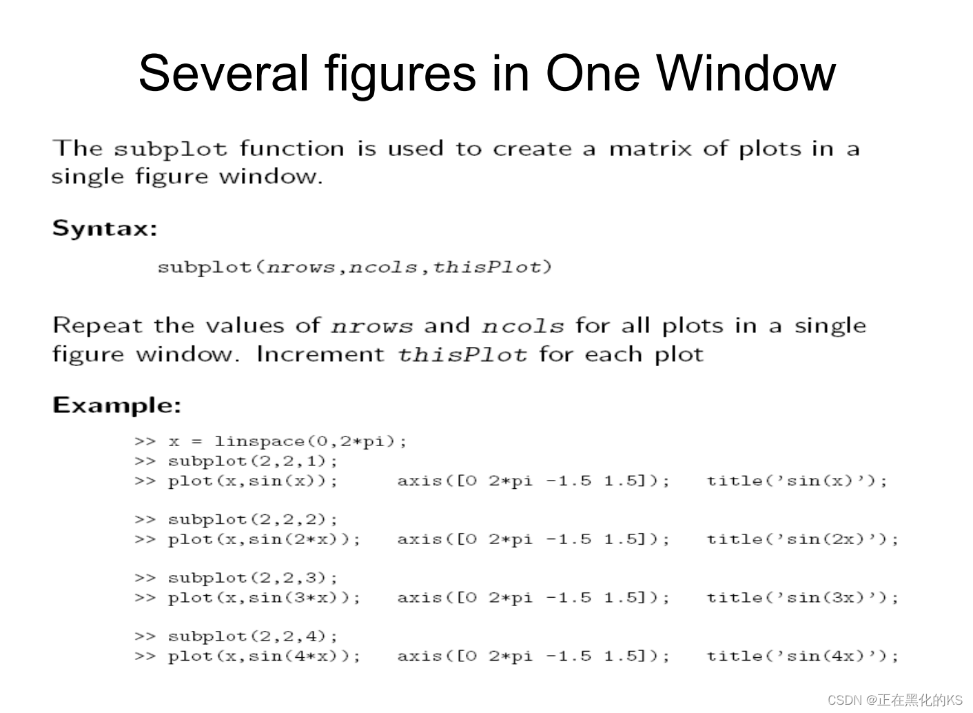 MATLAB : Plot函数及其用法_matlab sharperatio plot-CSDN博客