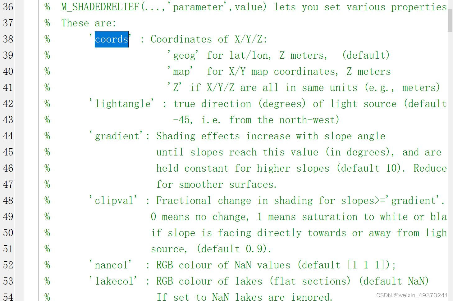 M_Map m_contourf m_shadedrelief m_etopo2实例（caxis colormap）-CSDN博客