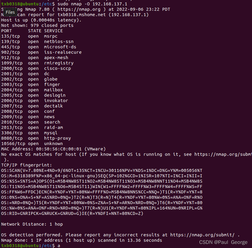 Nmap的简单使用_unknown command:nmap-CSDN博客