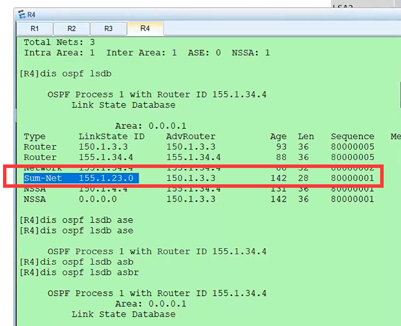 【OSPF的7类LSA（nssa）】路由优化之一（特殊区域）_nssa区域允许几类lsa-CSDN博客