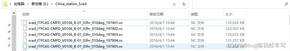 Ncdc气象数据的提取与处理(四):python批量读取、写入nc数据经纬度格点数值 Csdn博客